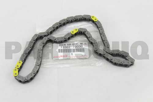 1350775030 Genuine Toyota CHAIN SUB-ASSY, NO.2 13507-75030 | eBay