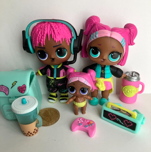 LOL SURPRISE DOLLS VRQT/Lil VRQT/ VR Dude Lot of 3 | eBay