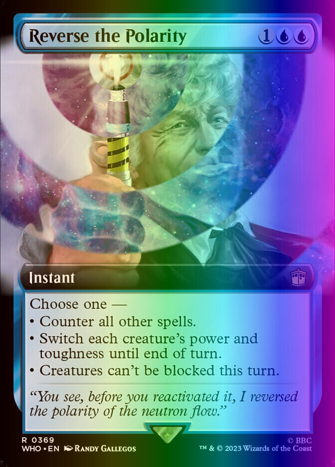 MTG Magic the Gathering Reverse the Polarity (369/1208) Doctor Who NM ...