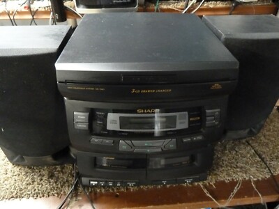vintage Sharp CD-C401 Mini Component System CD Player | eBay