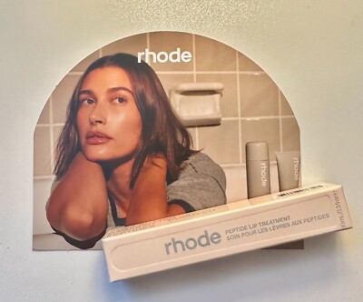 BNIB Rhode By Hailey Bieber Peptide Lip Treatment Salted Caramel 10ml ...