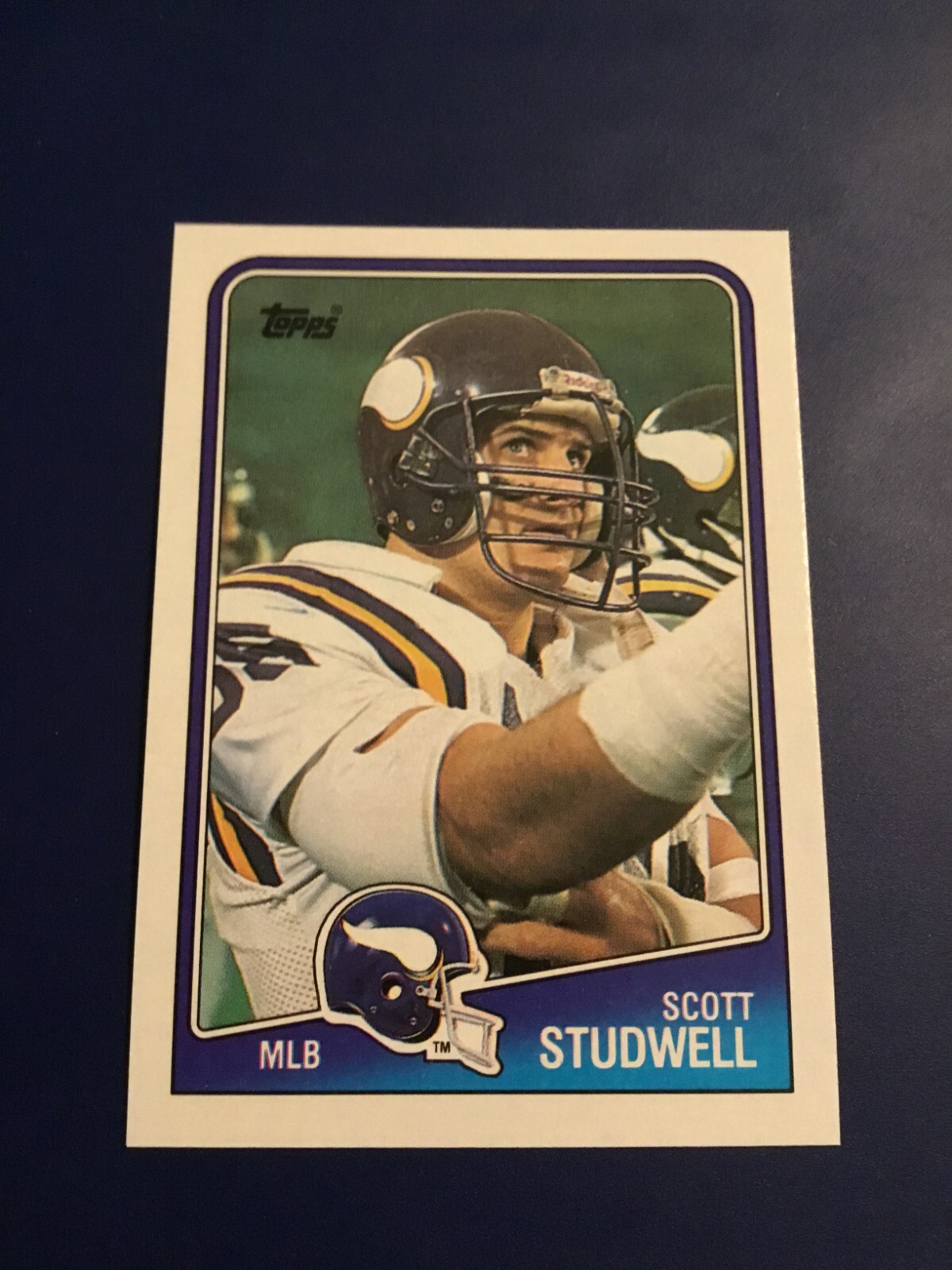 1988 Topps # 159 SCOTT STUDWELL The Stud Minnesota Vikings Great Card ...