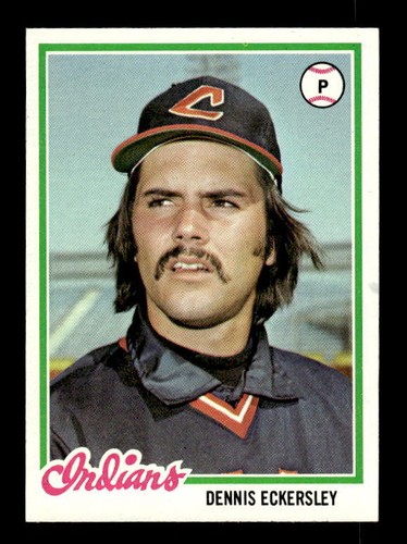 1978 Topps #122 Dennis Eckersley - NM-MT+ - EXACT SCAN | eBay