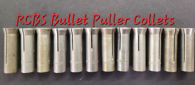 RCBS & HERTERS Standard Bullet Puller Collets *YOU PICK* Multiple Sizes | eBay