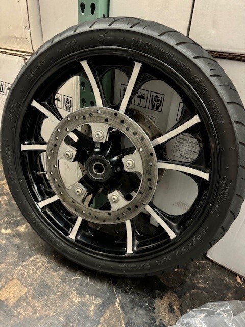 Take-off Harley Davidson Coastal Moto Largo Wheel, Tire & Rotors LAR ...