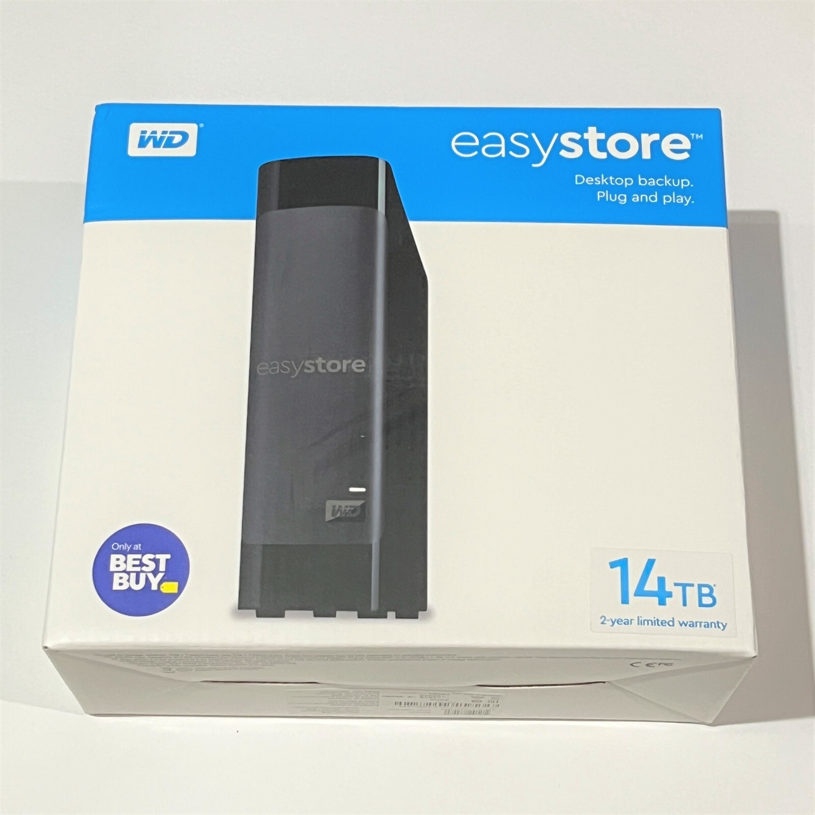 Western+Digital+easystore+14TB+3.5%22+External+Hard+Drive+ ...