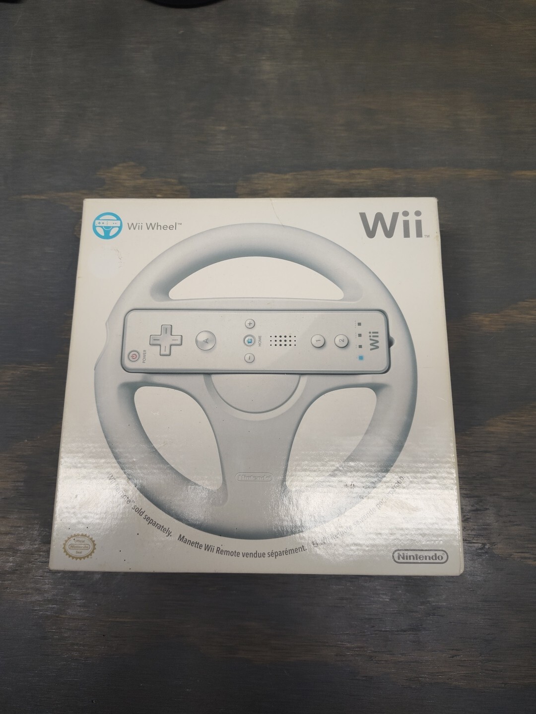 Official OEM Nintendo Wii Steering Wheel - Mario Kart Racing Wheel Open ...