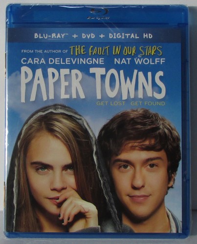 Paper Towns Blu-ray / DVD 2-Disc Set w/ bonus Post-it Notes NEW! No ...
