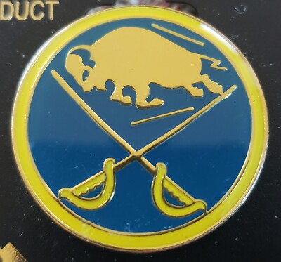 BUFFALO SABRES ROUND Logo Lapel Pin | eBay