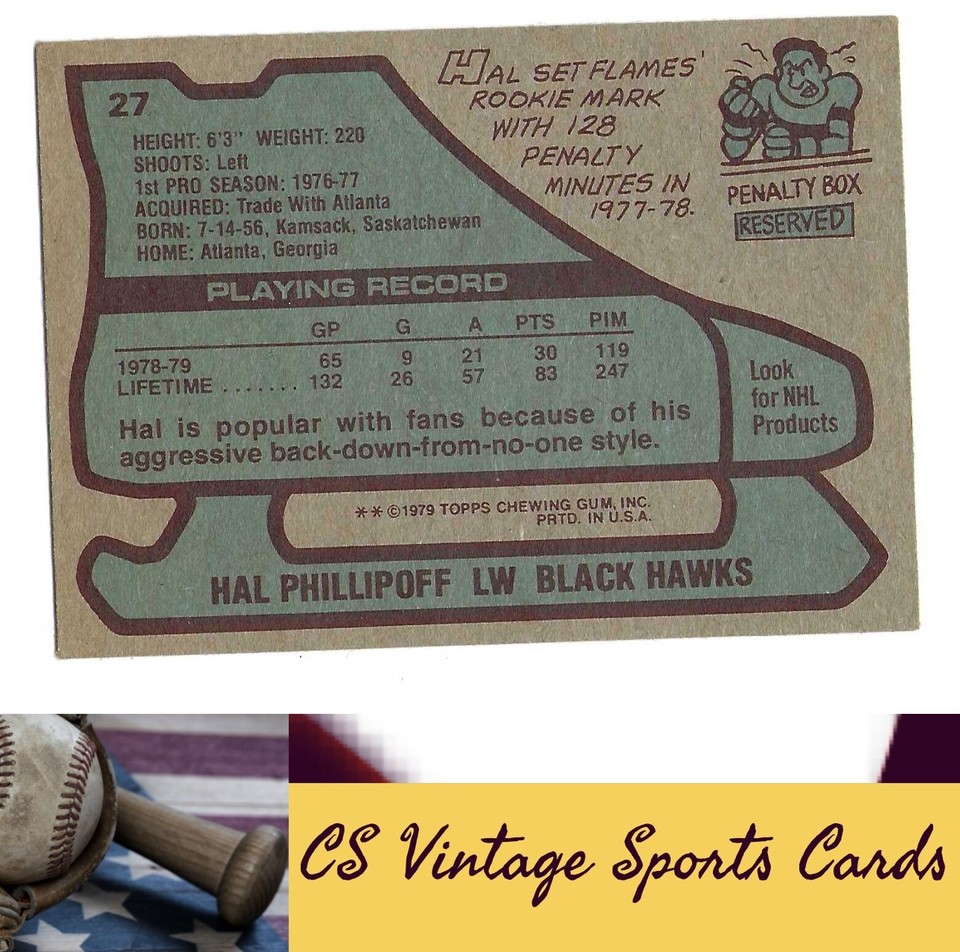 1979-80 Topps #27 Harold Phillipoff ROOKIE | eBay