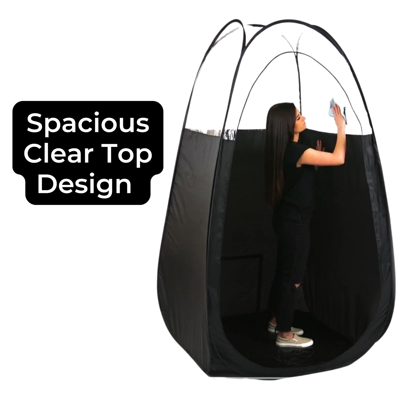 Black Spray Tanning Tent with Carry Bag | eBay