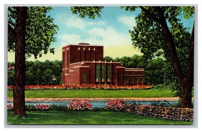 Iowa City Iowa Dramatic Arts Building University Of Iowa Postcard | eBay