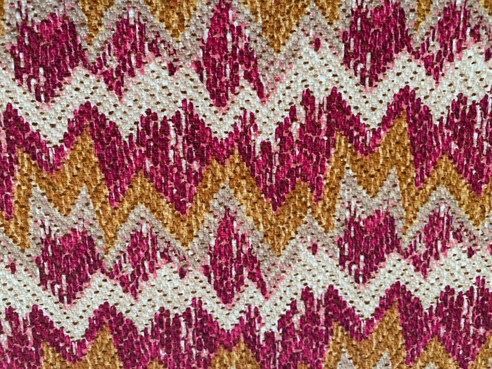 SALE 7 DAYS 4.1 Metres Iliv *TANVI* Jacquard Weave Fabric in Cerise ...