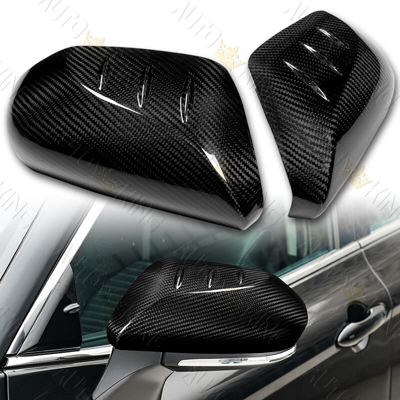 FIT 18-23 TOYOTA CAMRY LE SE XLE XSE 4DR REAL CARBON FIBER SIDE MIRROR ...