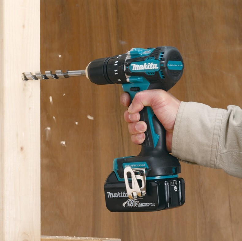 Makita 18v DLX2414 Brushless Kit DHP487 Hammer Drill DTD157 Impact ...