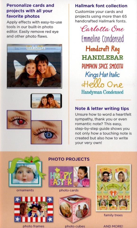 Hallmark Card Studio Deluxe - Card maker software for Windows | eBay