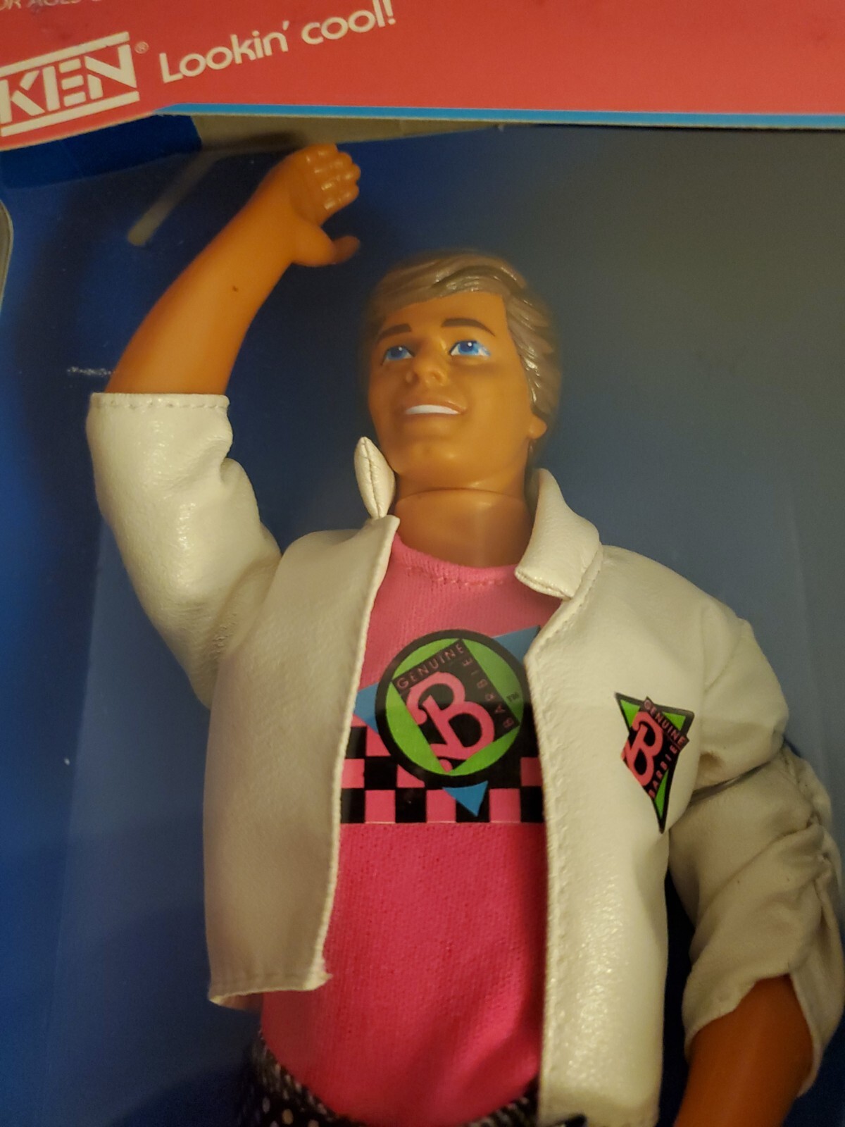 Vintage Dance Club Ken Doll 1989 Mattel 3511 Barbie NRFB Lookin' cool ...