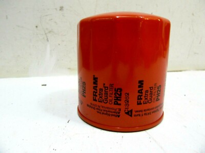 8 FRAM PH25 EXTRA GUARD OIL FILTER NOS | eBay