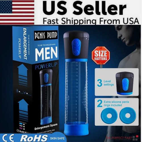 Vacuum Pene Pump for Male ED Enhancement Erectile Enlargement Pene ...