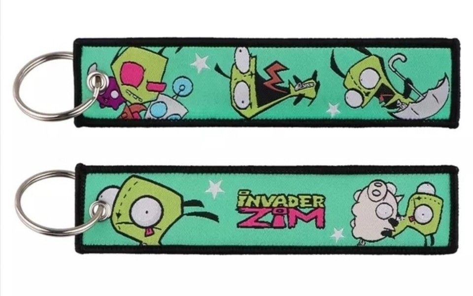 Invader Zim Jet Tag Key Chain | eBay