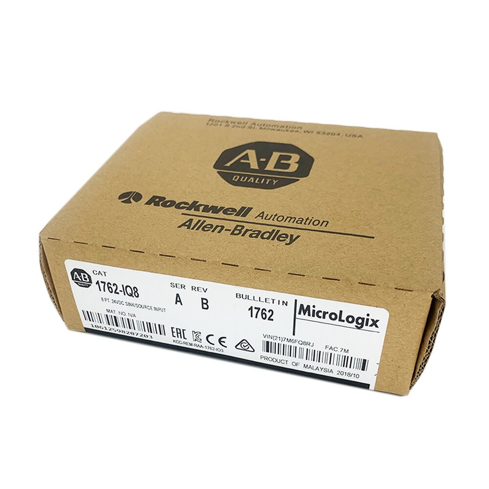 Allen-Bradley 1762-IQ8 /A MicroLogix 24VDC Input Module | eBay