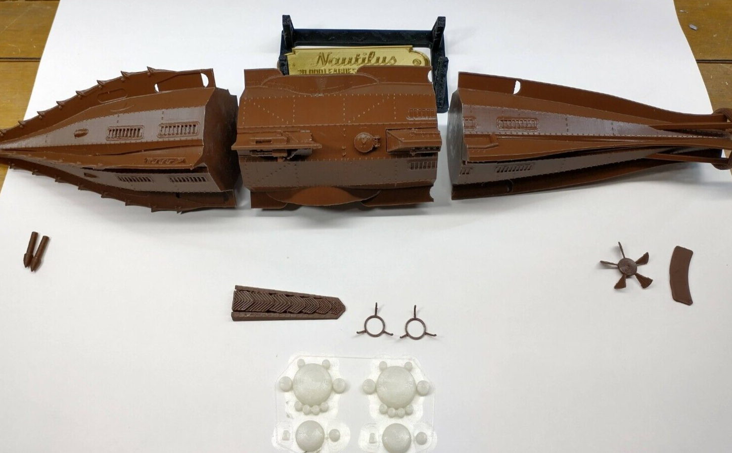 Nautilus Submarine Models Kits