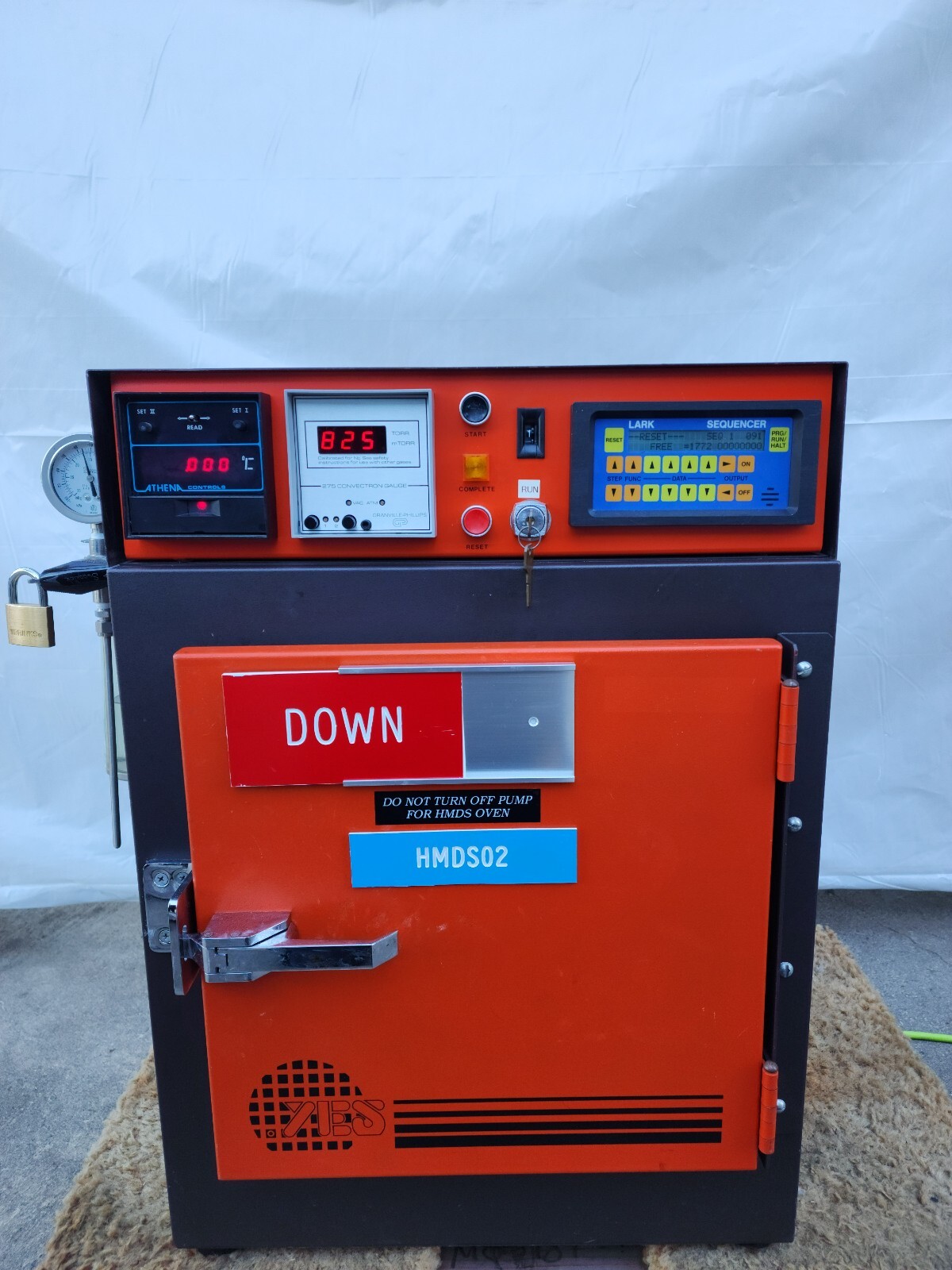 YES OVEN YES-33 HMDS VAPOR PRIME OVEN | eBay