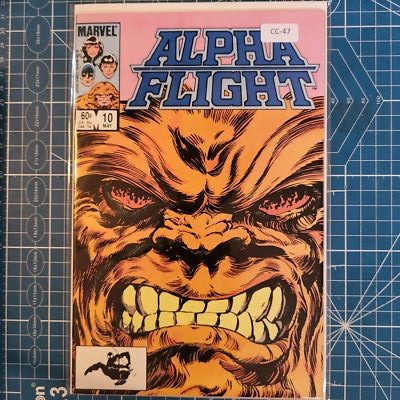 ALPHA FLIGHT #10 VOL. 1 7.0+ MARVEL COMIC BOOK CC-47 | eBay