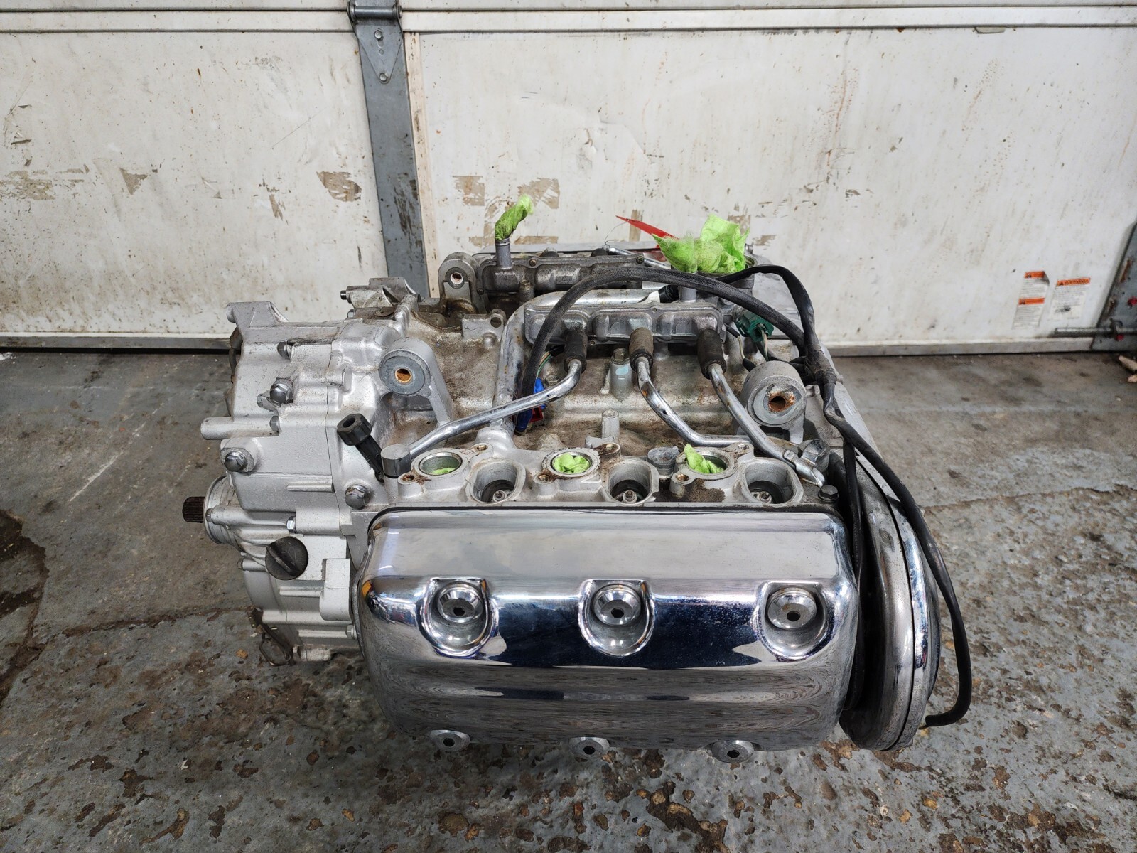 HONDA 99 1999 GL1500 VALKYRIE INTERSTATE ENGINE MOTOR TRANSMISSION COMP ...