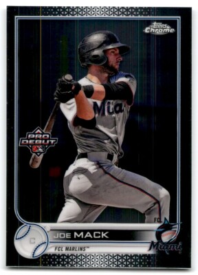 2022 TOPPS PRO DEBUT CHROME JOE MACK FCL MARLINS #PDC-159 | eBay