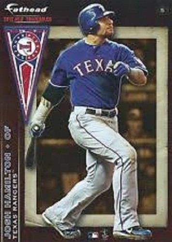 NEW FATHEAD 2012 TRADEABLES 3 PACK TEXAS RANGERS JOSH HAMILTON CRUZ IAN ...