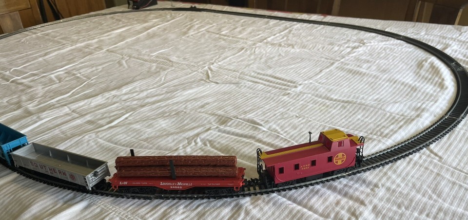 Bachmann HO Train Set Works Buildings People Extra Track Instructions ...