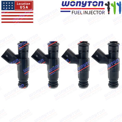 Set of 4 Upgrade Bosc* OE Fuel Injectors for 02-08 Mini Cooper S 1.6L ...