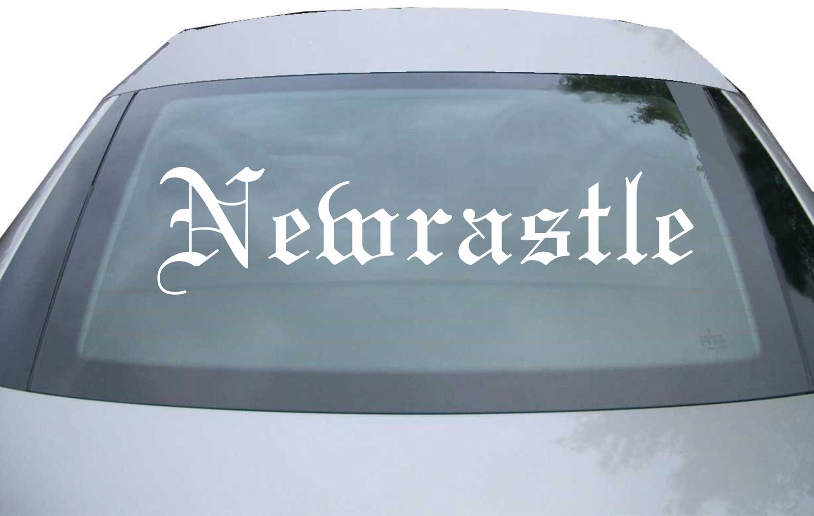 Aufkleber Heckscheibe DE6648 - 600x142 mm - Nemrastle - Auto, Scheibe ...