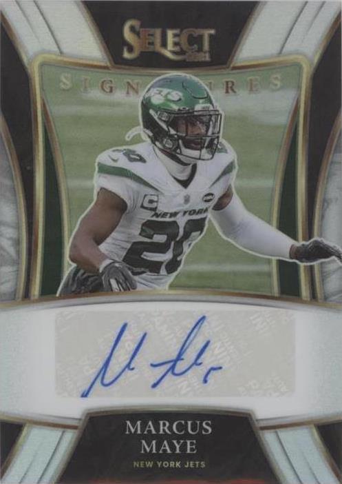2021 Panini Select - Select Signatures Marcus Maye #SSP-MMA (AU) for ...