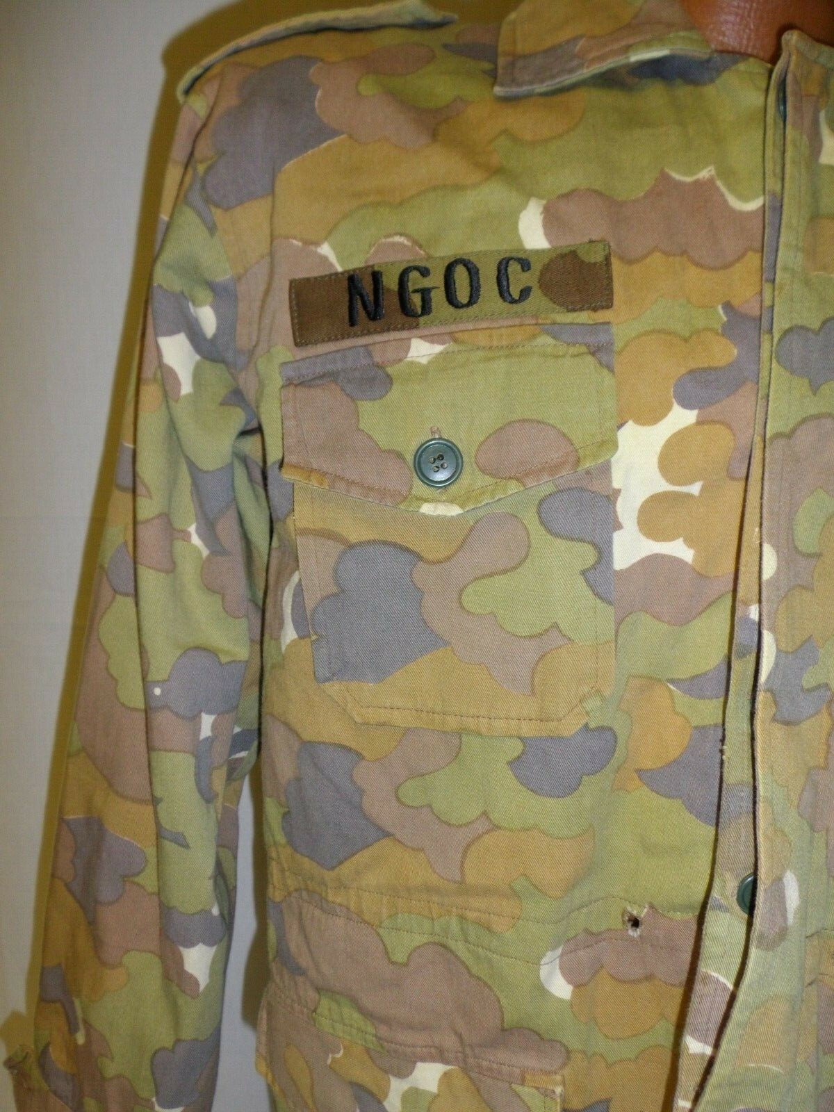 U3B-124 RVN Original Vietnam CSDC Police Field Force Camouflage jacket ...