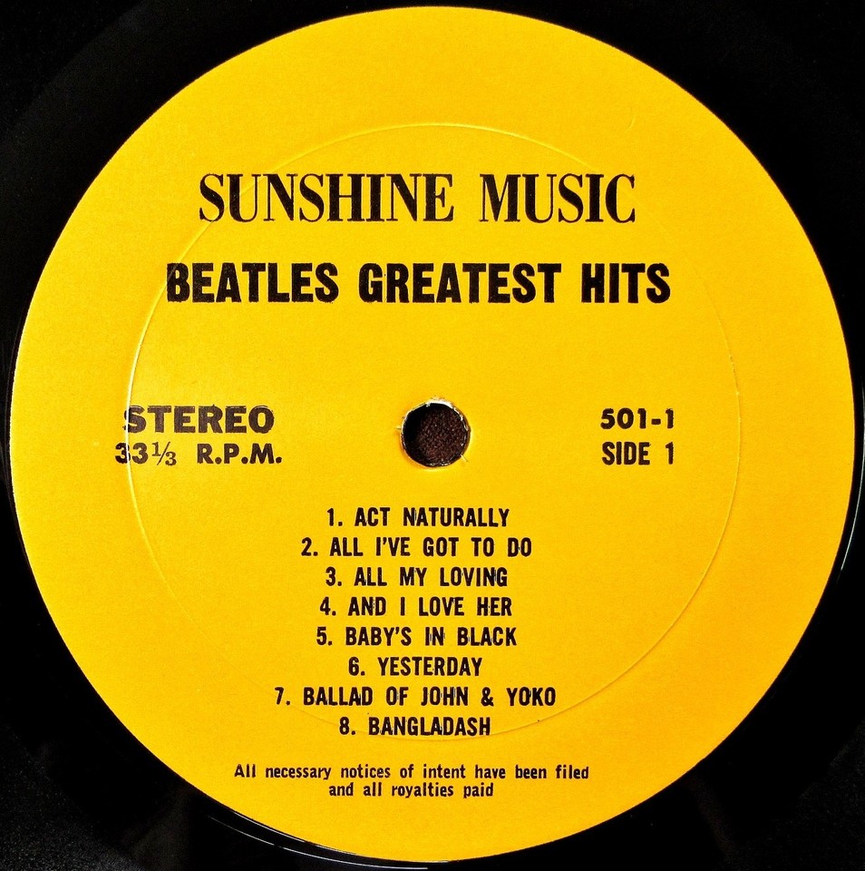 Demystifying The Beatles Database of American Beatles LP Labels on ...
