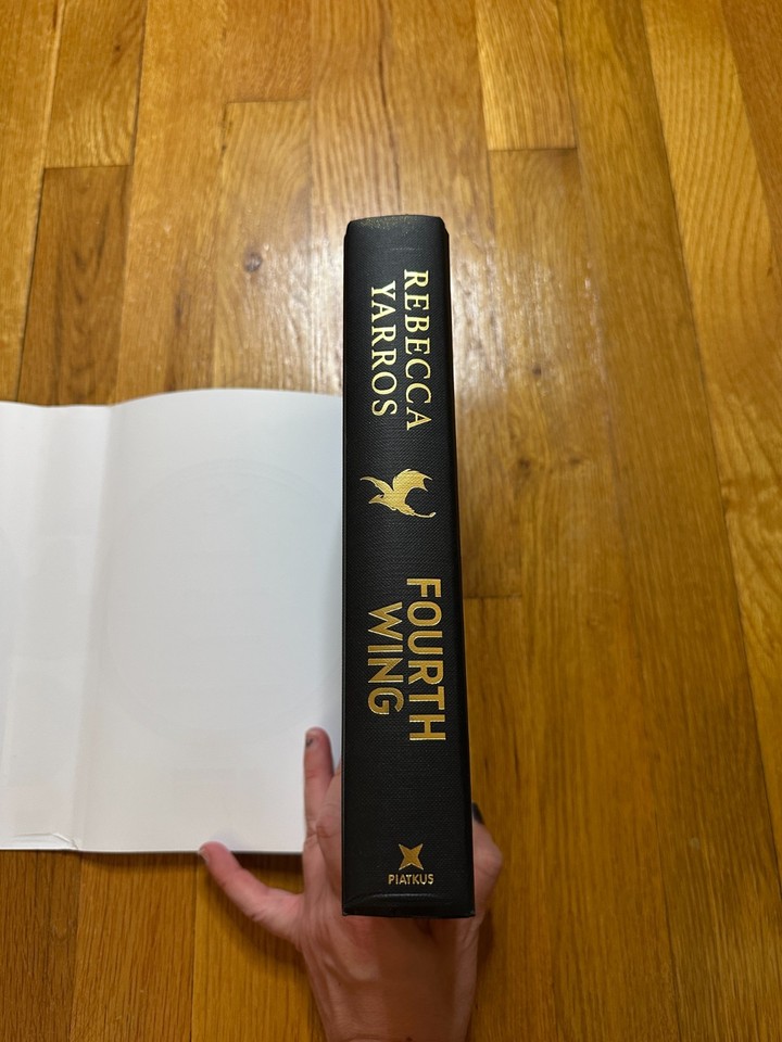 Kingdom Book Designs - Fourth Wing By Rebecca Yarros - Light Edges Only ...