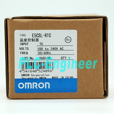 New Omron Temperature Controller E5CSL-RTC 100-240V FAST SHIP | eBay