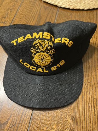 Vintage 1980’s Teamsters Local 812 Hat Snapback Blue Cap Made in USA | eBay