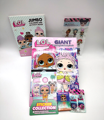 LOL Surprise Activity Gift Set Bundle w/ Coloring Book, Stickers ...