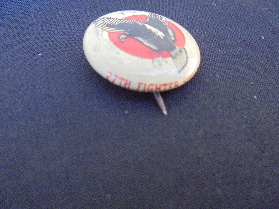 Kellogg's Cereal Premium 'PEP' Pin: 27TH FIGHTER SQUADRON | eBay