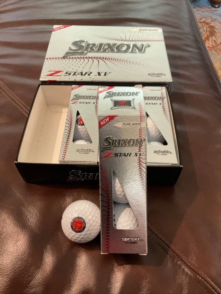 Srixon Z-star 10311204 Golf Balls—Southern Texas PGA Logo On Each Ball ...