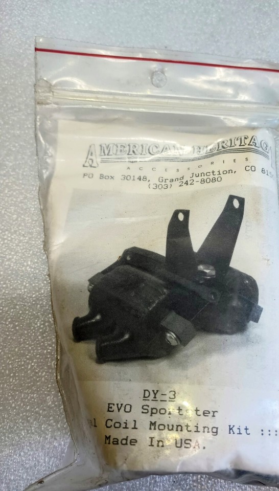 For Harley-Davidson Sportster Dual Coil Mounting Kit American Heritage ...