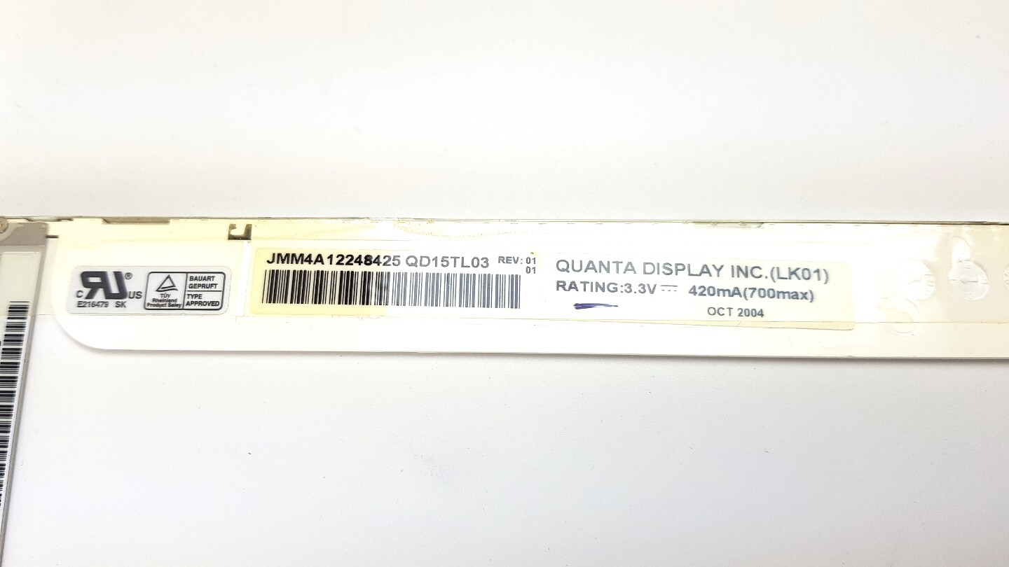 QDI 15.4" 30pin 1280x800 WXGA Laptop Glossy LCD Screen Display QD15TL03 ...