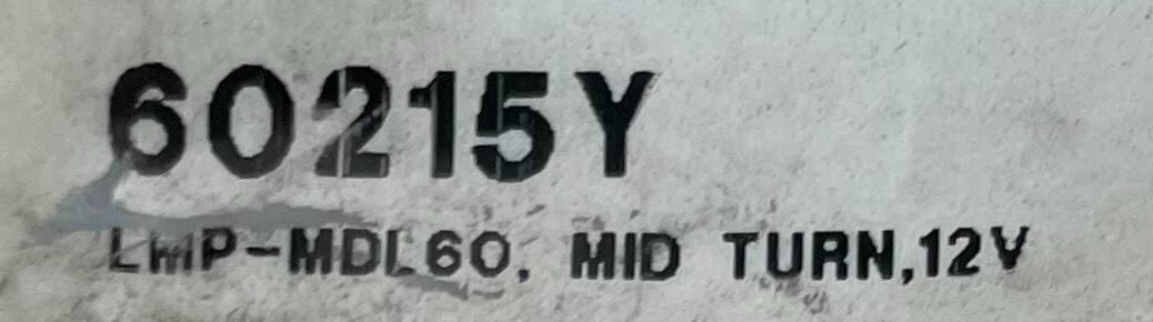 60215Y Genuine Truck-Lite 60 Series Side Turn Signal Yellow 1 Bulb OEM ...