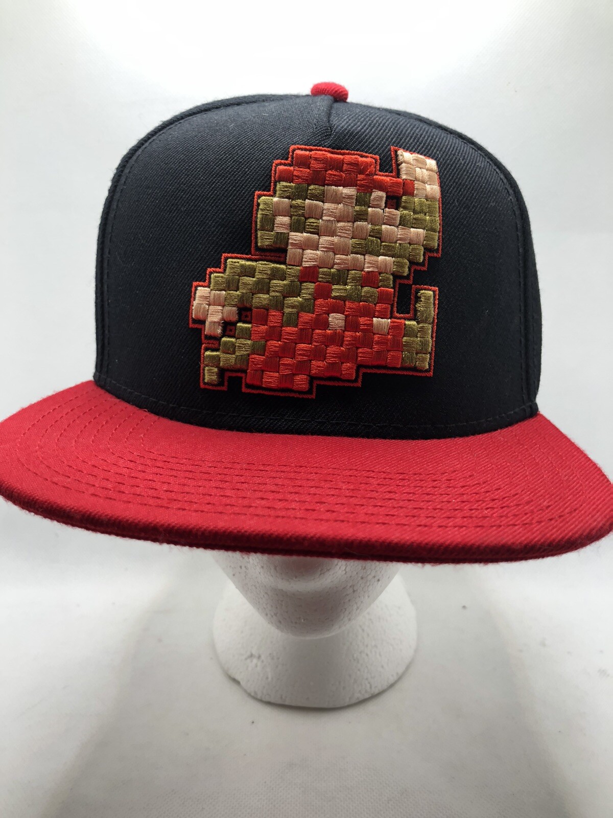 Pixelated Super Mario Bros Nintendo Acrylic Snapback … - Gem