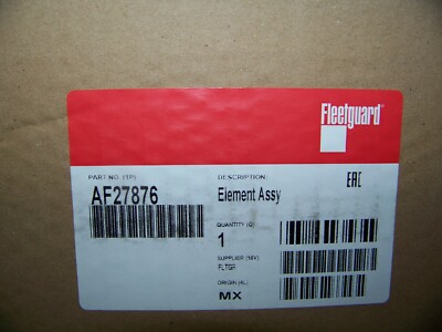 Fleetguard Element Assembly part# AF27876 | eBay