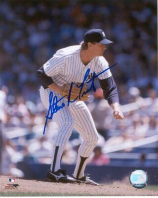 Steve Trout Autographed Yankees 8x10 Photo | eBay