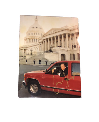 Senator Fred Thompson - Tennessee - US Senate Actor Signed 5x7 Photo ...